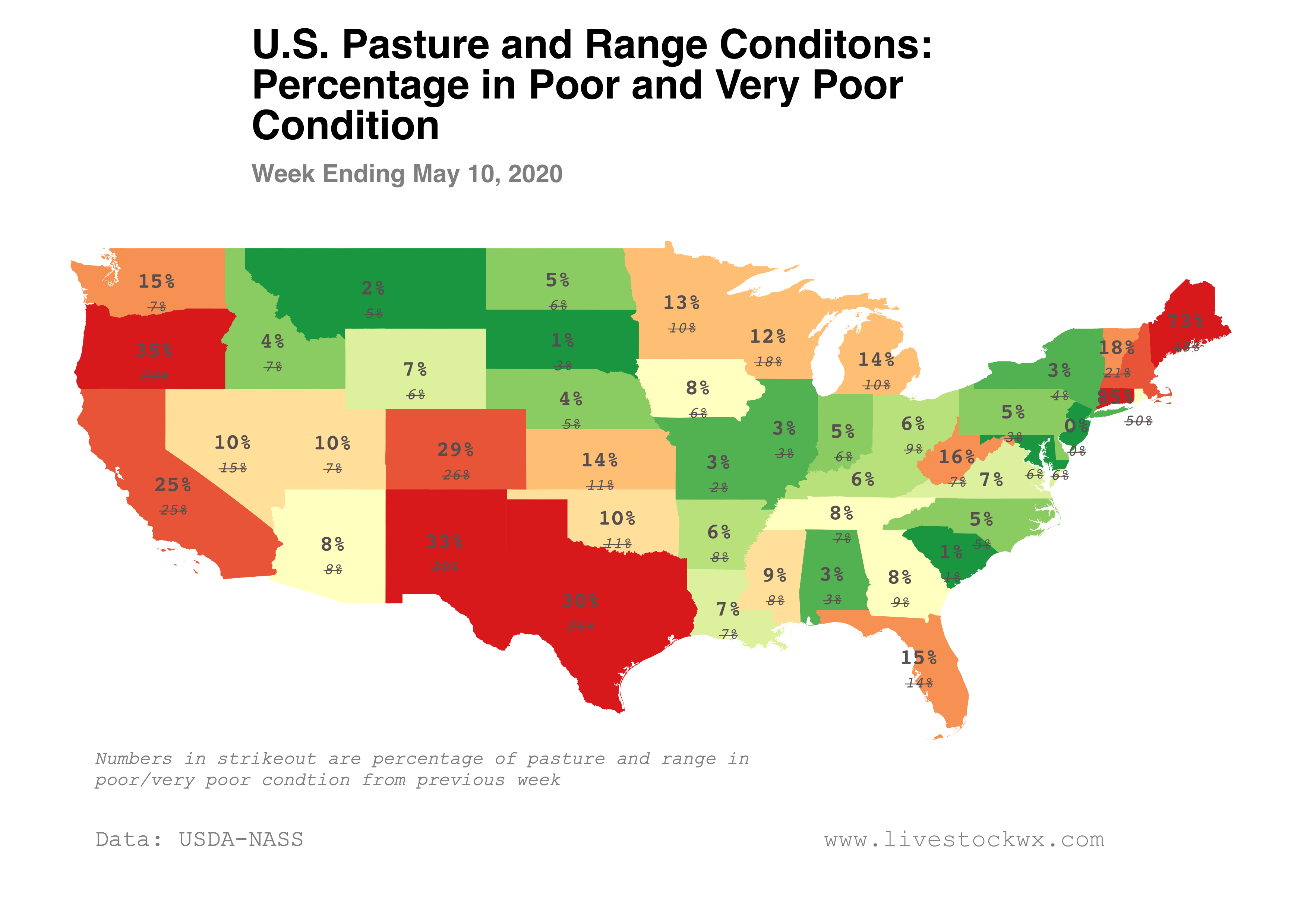Texas and Southwestern Cattle Raisers | Livestock Wx for 5/15/20 ...