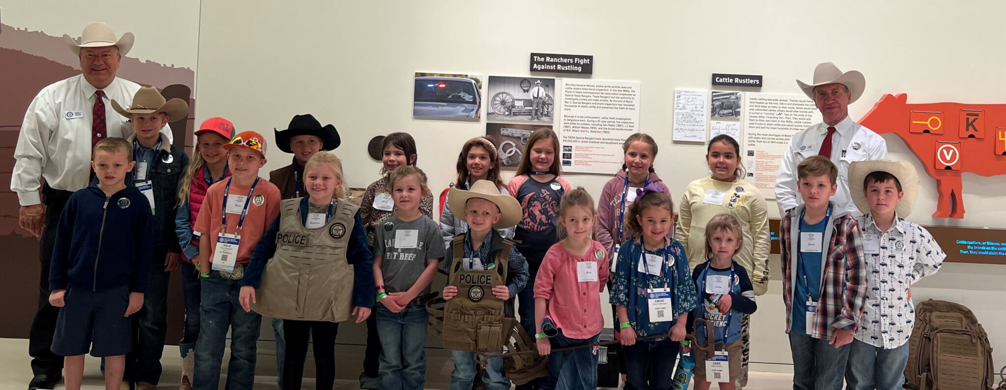 Young cattle producers meet Special Rangers at Cow Camp - Texas and ...