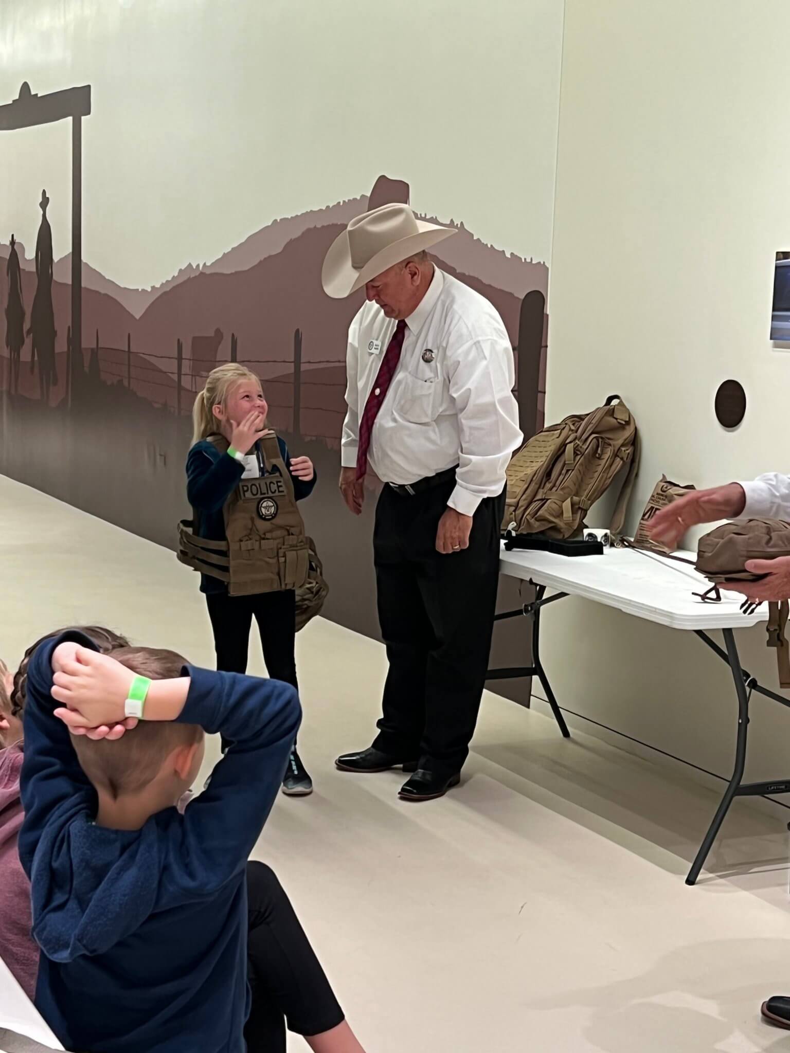 Young cattle producers meet Special Rangers at Cow Camp - Texas and ...