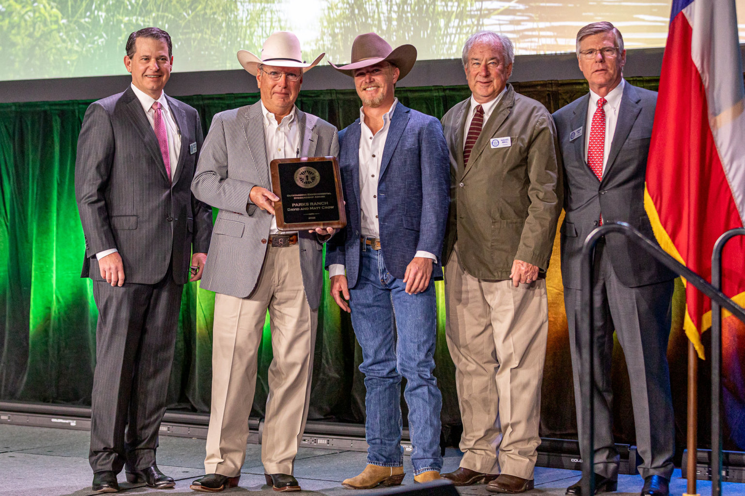 Parks Ranch wins environmental stewardship award - Texas and ...